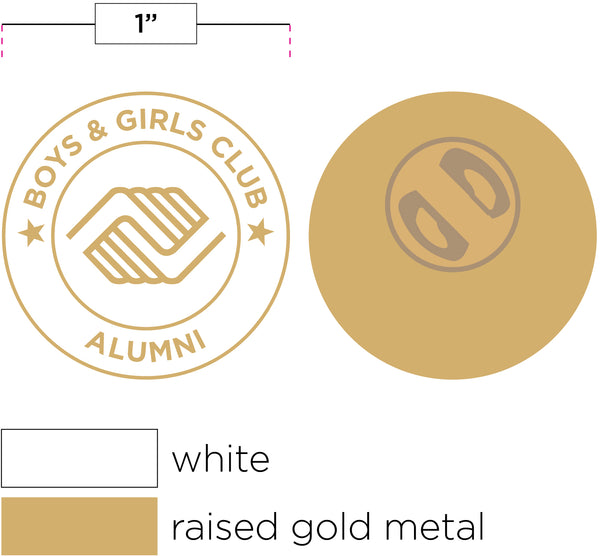 1" Alumni Lapel Pin - Boys & Girls Clubs of America Store